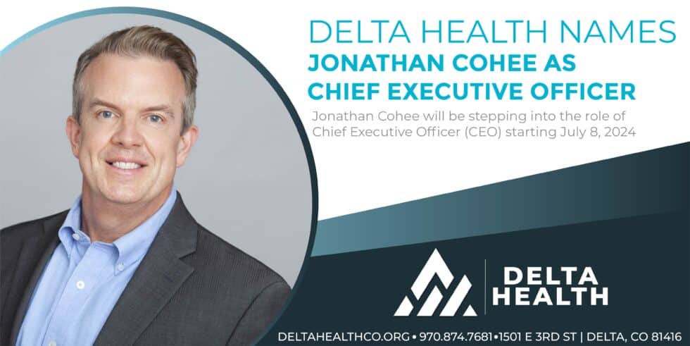 Delta Health Names Jonathan Cohee as Chief Executive Officer - Delta Health